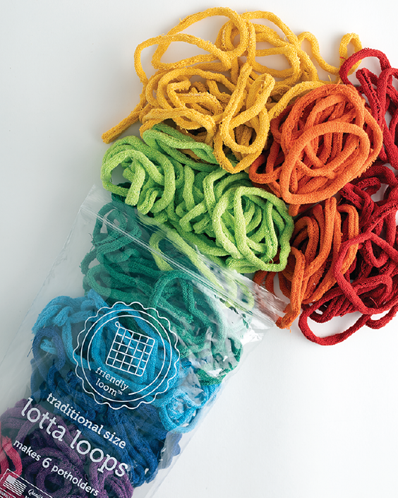 7" Lotta Loops by Friendly Loom (Traditional Size) - Mielke's Fiber Arts