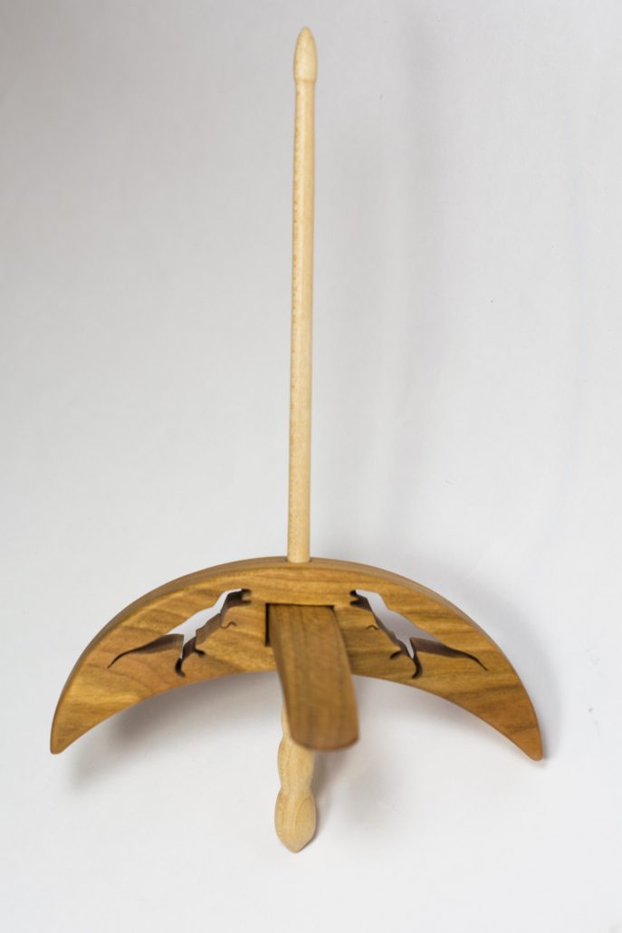 Snyder Turkish Cut Out Spindle - Mielke's Fiber Arts